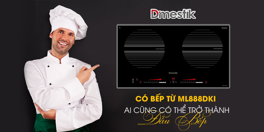 Bếp Từ Đôi Dmestik ML888 DKI - Lựa Chọn Của Mọi Nhà